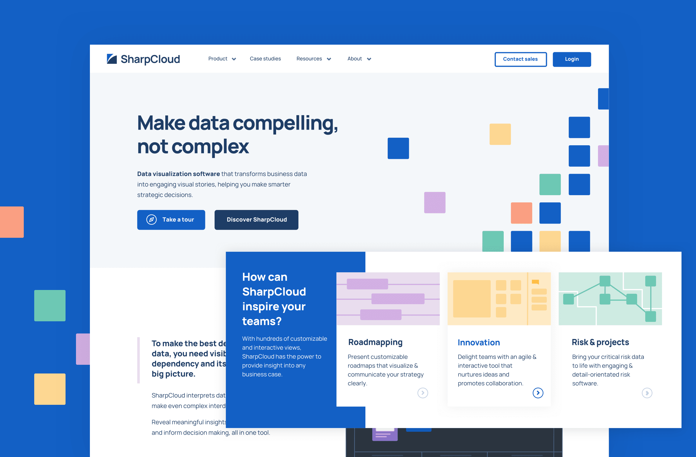 SharpCloud | Web Design